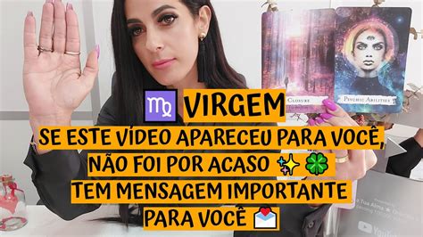VIRGEM SE ESTE VÍDEO APARECEU PARA VOCÊ NÃO FOI POR ACASO TEM