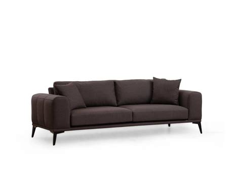 Canapé 3 places convertible bilo velours gris foncé Conforama