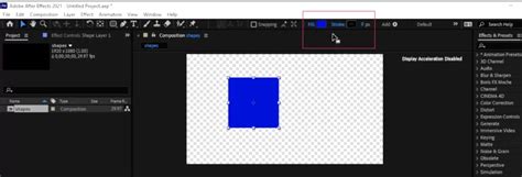 How To Customize Shapes In After Effects Skillademia