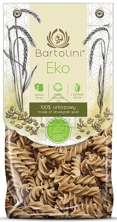 Makaron Orkiszowy Razowy Świderki BIO 250 g Bartolini