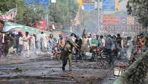Imran Khan PTI Leaders Booked For Violent Zaman Park Clashes