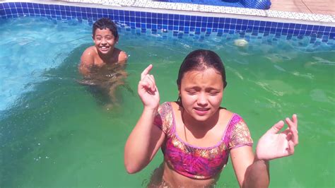 Desafio Na Piscina Foi Top YouTube