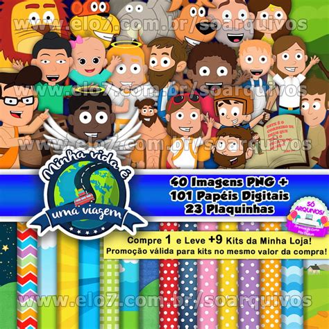 Kit Digital Minha Vida Uma Viagem Elo Produtos Especiais