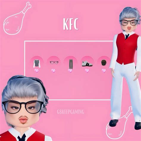 Kfc Mascot Theme In Dress To Impress Themed Outfits Kfc