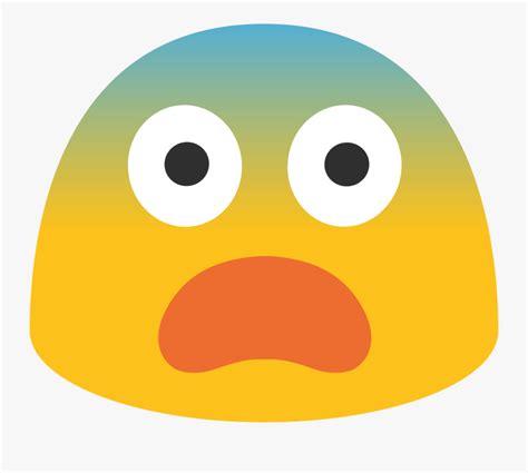 Transparent Annoyed Clipart Cara De Asustado Emoji Free Transparent