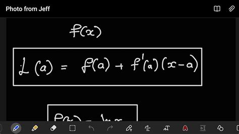 linearization of a function youtube