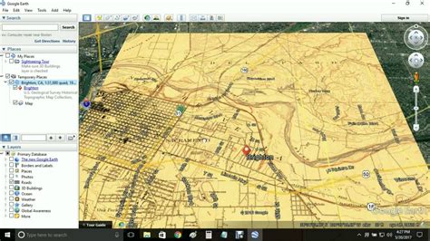 Google Earth Old Maps Time Zone Map United States