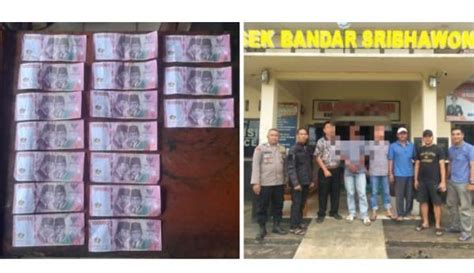 Polisi Tangkap Seorang Pengedar Uang Palsu Di Waway Karya