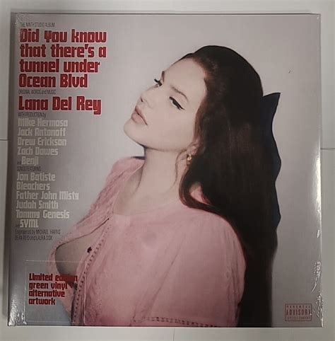 Lana Del Rey Did You Know That There S A Tunnel Under Ocean Blvd Lp