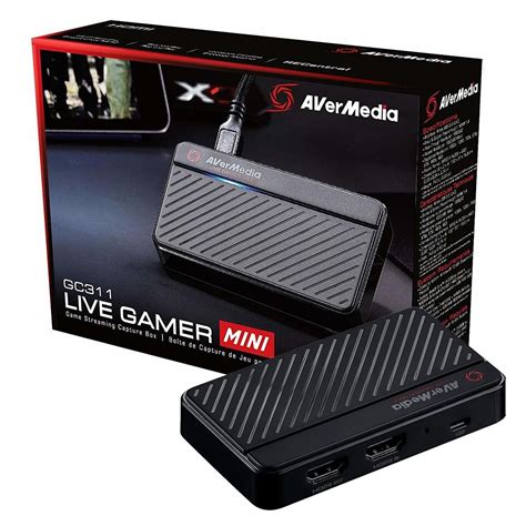Video Capturadora Externa AverMedia GC311 Live Gamer Mini Transmisión