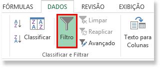 Autofiltro Como Usar Filtrar No Excel Excel Na Web
