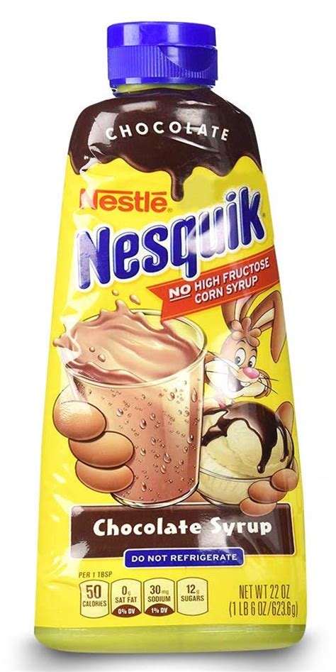 Nestlé Nesquik Chocolate Syrup naschkater das Süßigkeiten