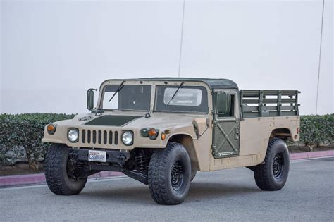 1991 AM General M998 Ex Military Humvee Pickup Truck Can Now Be Yours