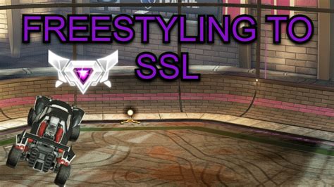 Freestyling To Super Sonic Legend In Rocket League Live Rocketleague