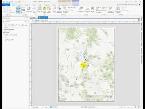 Working With Layouts In Arcgis Pro Youtube