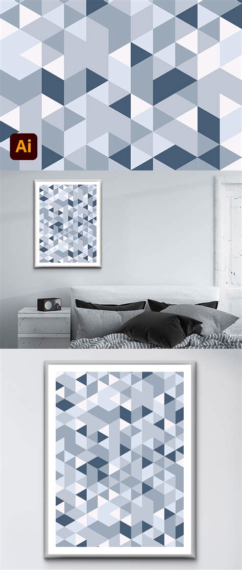 How To Create A Geometric Triangle Pattern In Adobe Illustrator