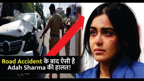 Adah Sharma Car Accident Video The Kerala Story Actress Adah Sharma