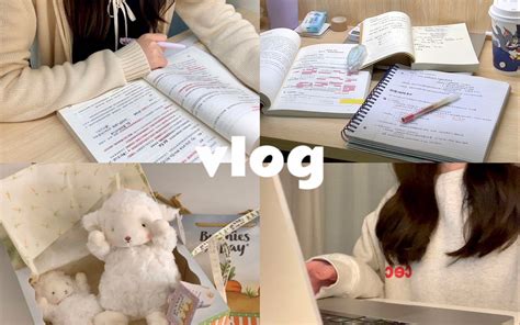 study vlog 高效学习日常自习室学习备考日记平淡又充实的日子 Amervin Amervin 哔哩哔哩视频