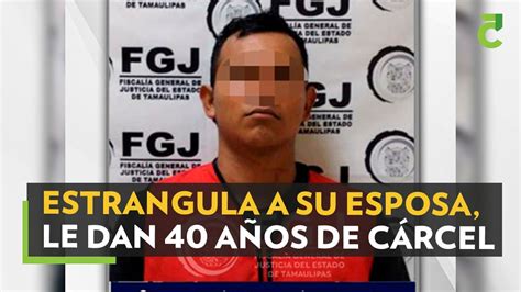 Estrangula a su esposa y le dan 40 años de cárcel