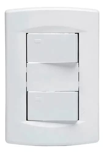 Llave De Luz Armada 2 Puntos Sica Life Blanco Corriente Nominal 15 A
