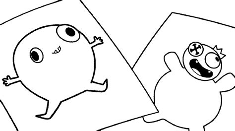Coloring Pages Rainbow Friends V Garten Of Banban Coloring Pages