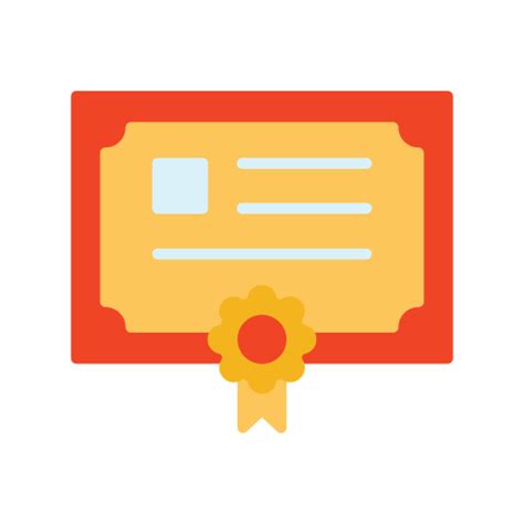 Certificado Iconos Gratis De Educaci N