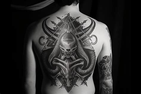 Baphomet Tattoo Meaning And Symbolism Fully Explained TattooClue