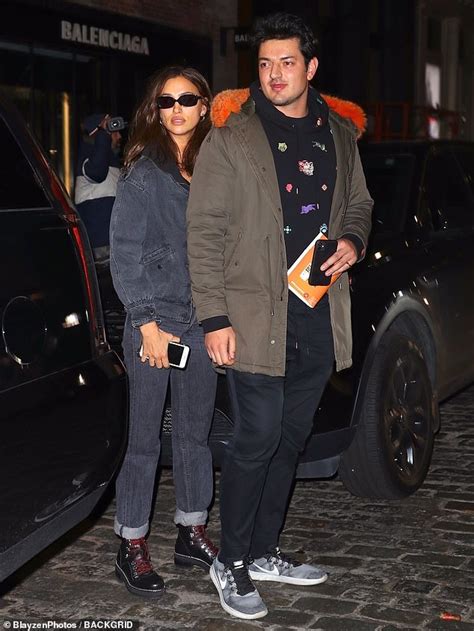 Irina Shayk Cuts A Casual Figure In Cuffed Denim As She S Spotted
