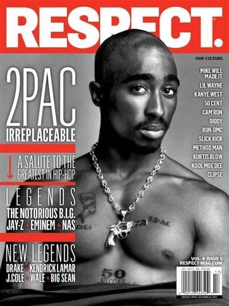 Magazine Cover Tupac Tupac Shakur Respect Magazine