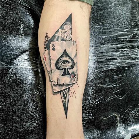 Creative Ace Tattoo Design Ideas Ace Of Spades Portgas D Ace One