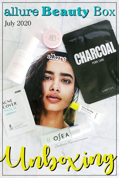 Hi Guys I M Here With The Allure Beauty Box Unboxing For July 2020