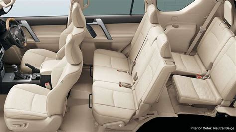 New Toyota Land Cruiser Prado Interior Colors Full Variation Of