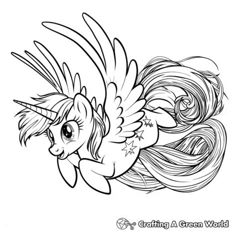 Princess Celestia Coloring Pages Free Printable