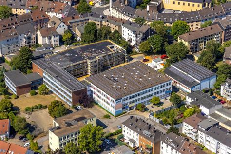 Luftaufnahme Witten Schulgebäude des Gymnasium Albert Martmöller