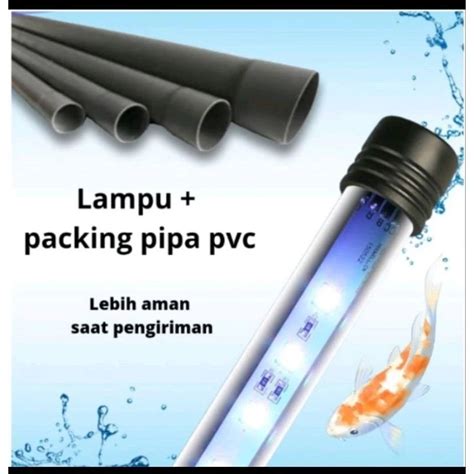 Jual Lampu Celup Aquarium 80cm 100cm Kandila Day And Night N80 N100