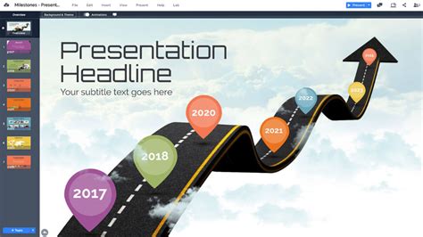 10 Creative Roadmap Presentation Templates Prezibase Presentation