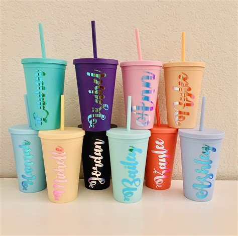 Vasos Personalizados De 16 Oz Ideas De Regalos Para Un Amigo Etsy