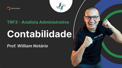Concurso TRF3 Analista Administrativo Aula De Contabilidade YouTube