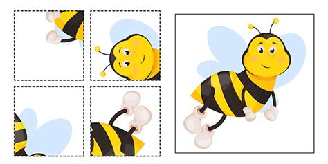 Puzzle Facili Per Bambini Piccoli Da Stampare E Ritagliare