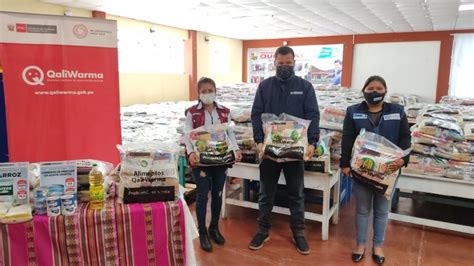 Huancavelica Qali Warma entregó más de 135 toneladas de alimentos a