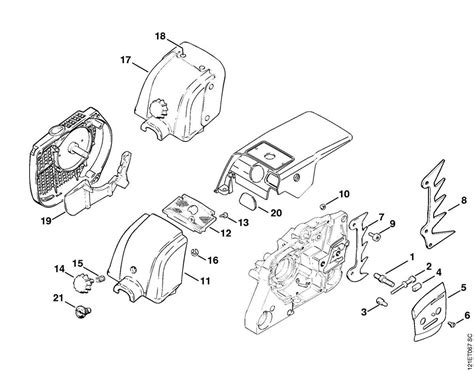 Exploring The Inner Mechanics A Visual Breakdown Of The 025 Stihl