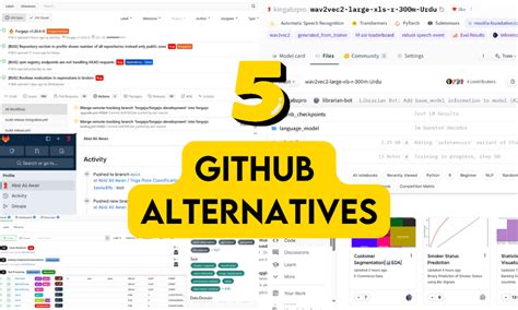 the top 5 alternatives to github for data science projects kdnuggets