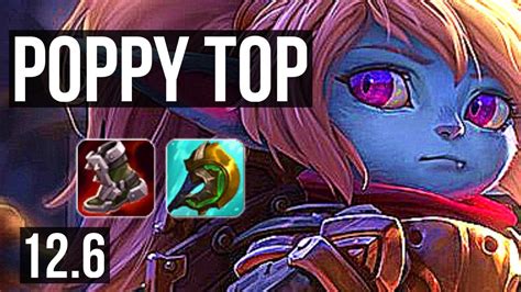 POPPY Vs RENGAR TOP 7 0 7 Rank 8 Poppy 1 2M Mastery 500 Games