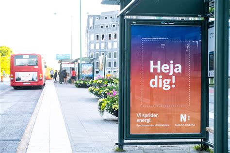Sprid Energi Utomhuskampanj Nacka Energi