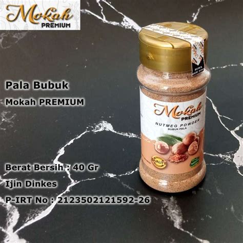 Promo Biji Pala Bubuk Murni Kemasan Botol Premium 40 Gr Nutmeg Powder