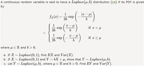a continuous random variable is said to have a