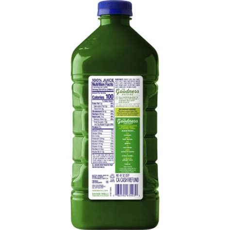 Naked Juice Kale Blazer Fruit And Veggie Juice 64 Fl Oz Frys Food