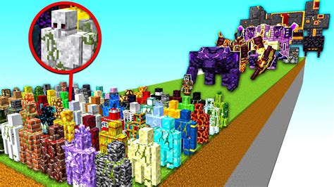 Extra Golems Vs L Ender S Cataclysm Mobs Netherite Monstrosity Ender
