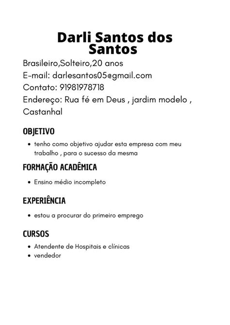 Pin de Valente Magalhães em Salvamentos rápidos em 2024 Currículo