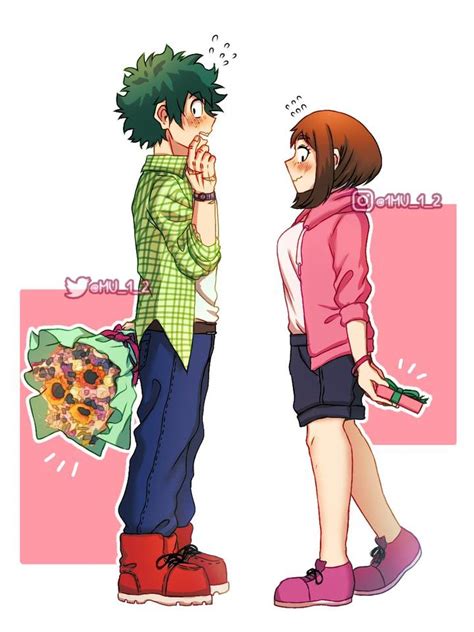 Deku X Uraraka Izuku Midoriya X Ochaco Uraraka ️ ️ ️ ️ ️